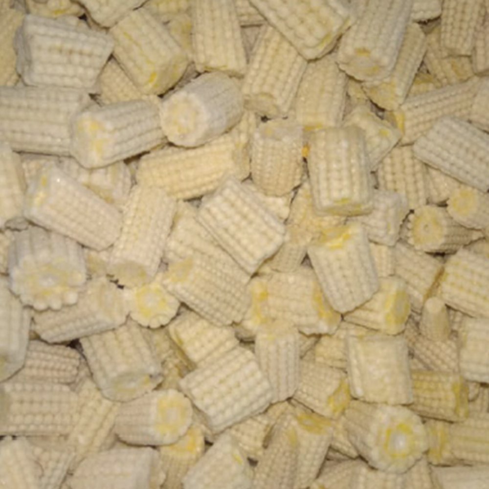 Frozen 15-40mm Cut Baby Corn - Frucom