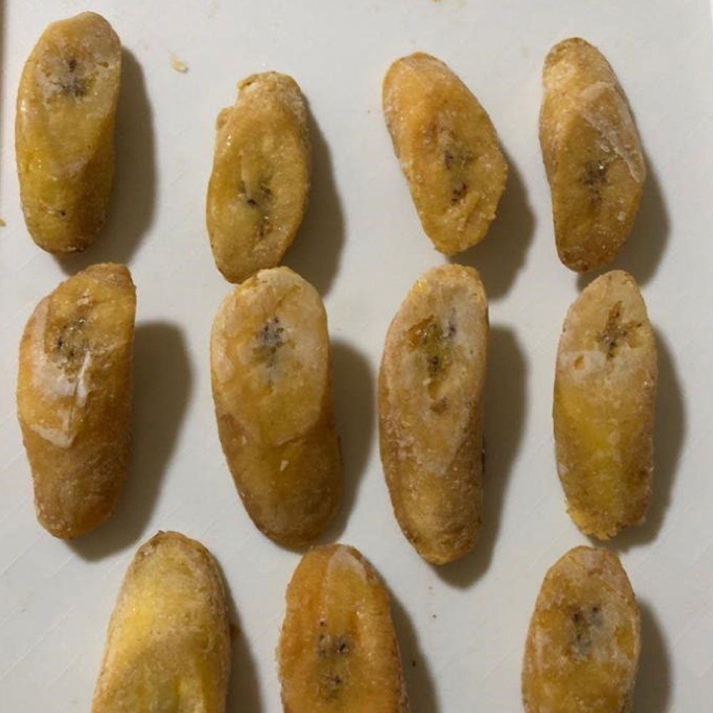 Frozen Pre-Fried Sliced Plantain - Frucom